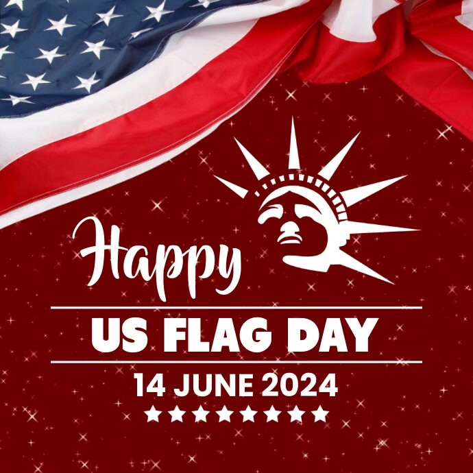 Plantilla de Happy US Flag Day Celebration | PosterMyWall