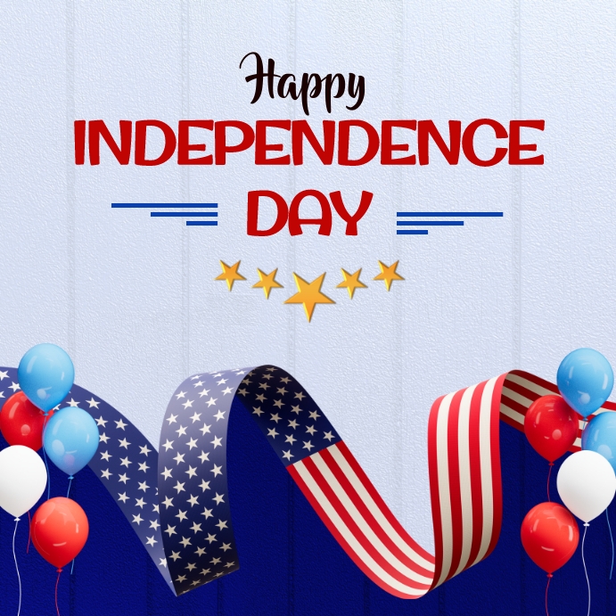 Happy Usa Independence Day Instagram Post Template | PosterMyWall