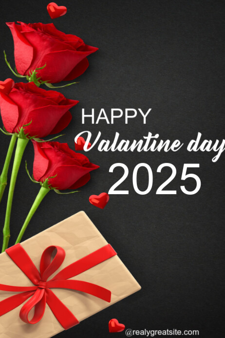 Happy Valantine Day Template 2025 | PosterMyWall