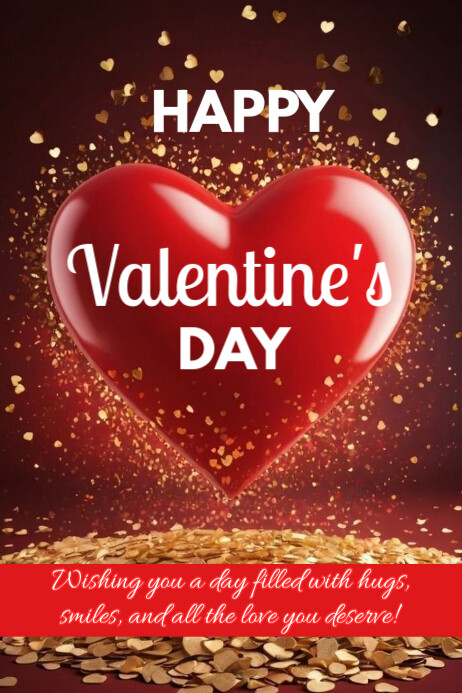 Copy of happy valentine's day | PosterMyWall