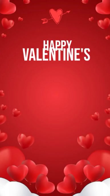 Happy Valentine's Day Instagram Reel Template | PosterMyWall