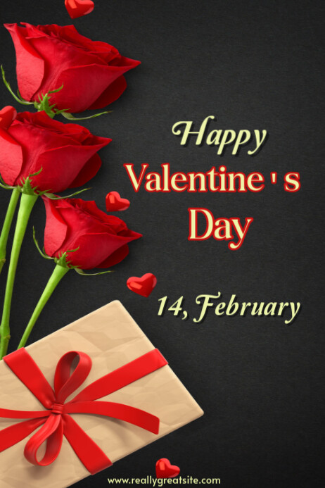 Happy Valentine's Day template 2025 | PosterMyWall