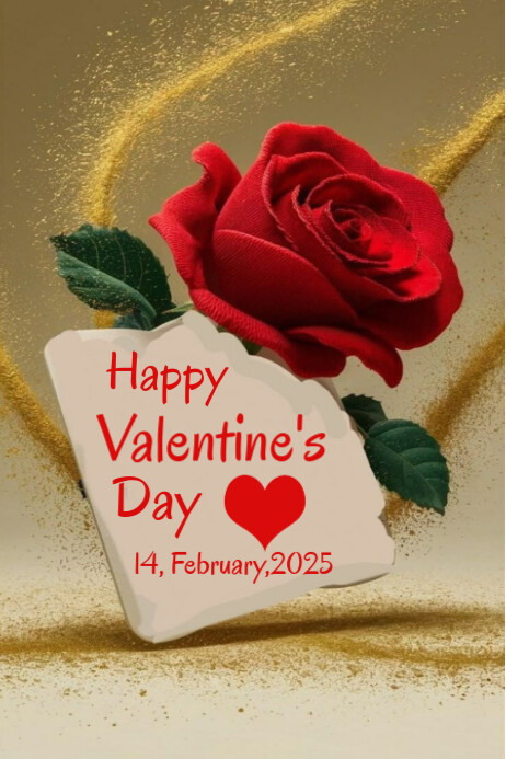 Copy of Happy Valentine's Day template 2025 | PosterMyWall