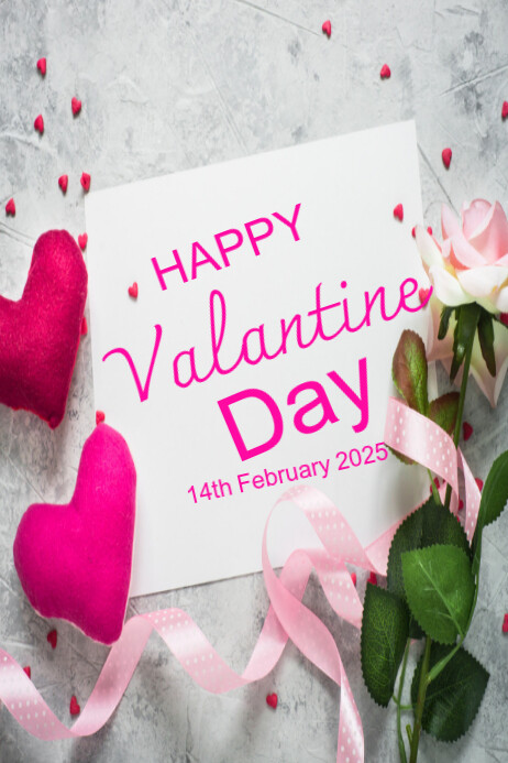 Happy Valentine's Day 2025 Template | PosterMyWall