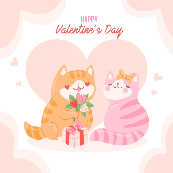 Happy Valentine's Day Ads Template | PosterMyWall