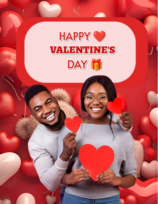 Copy of Happy Valentine's day | PosterMyWall
