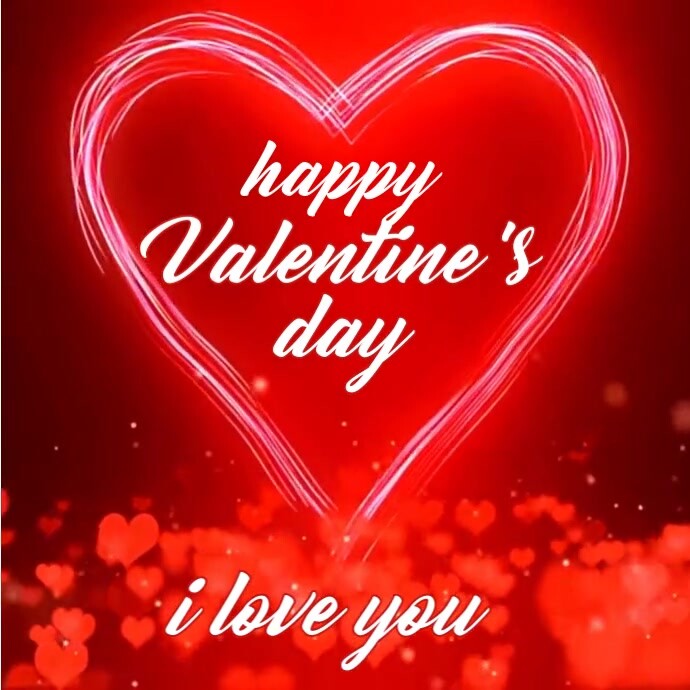 Plantilla de Happy Valentine's Day | PosterMyWall