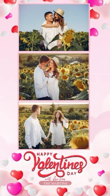 HAPPY VALENTINE'S DAY Insta story template | PosterMyWall