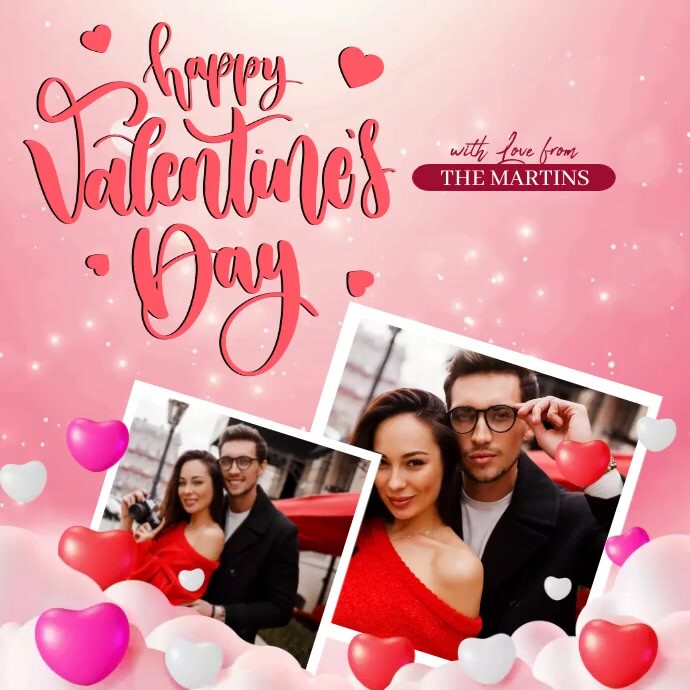 HAPPY VALENTINE'S DAY Insta story template | PosterMyWall