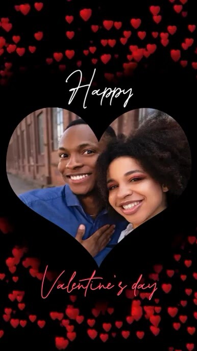 HAPPY VALENTINE'S DAY Insta story template | PosterMyWall