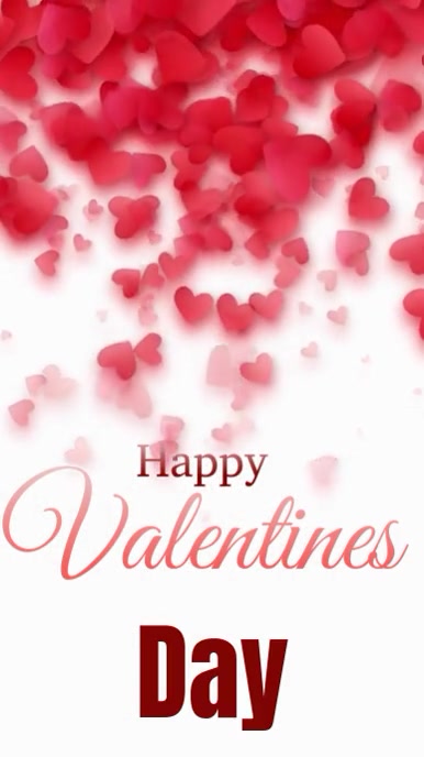 Happy Valentine's Day Instagram reel Template | PosterMyWall