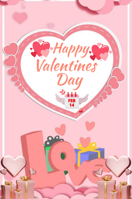 Copy of Happy Valentine's Day Poster 2025 | PosterMyWall