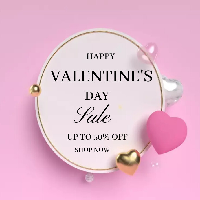 Happy valentine's day posts Template | PosterMyWall