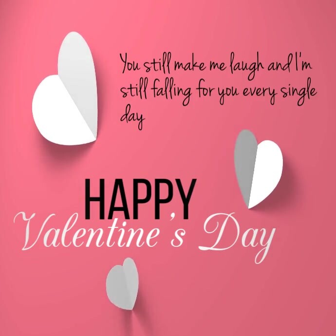 Happy Valentine's Day Square Template | PosterMyWall