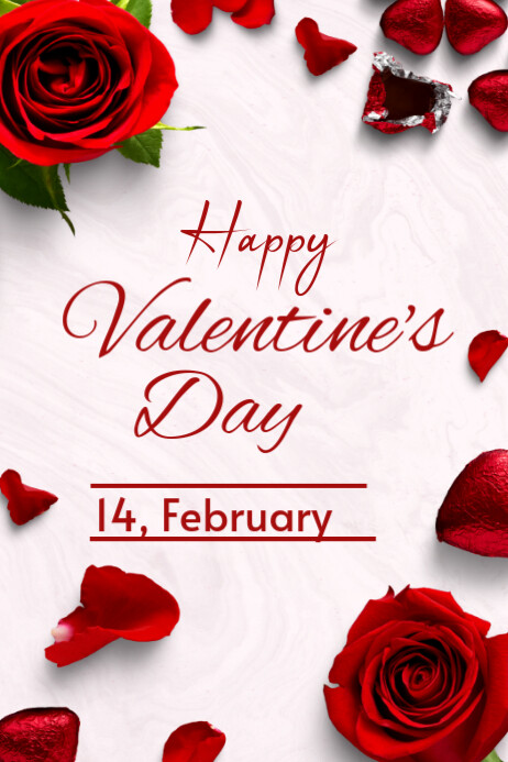 Copy of Happy Valentine's Day template 2025 | PosterMyWall