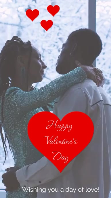 Happy Valentine's day Video Template | PosterMyWall