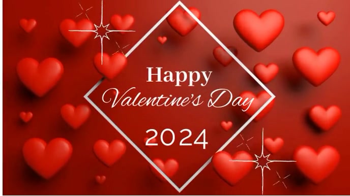 Happy Valentine's day video Template | PosterMyWall