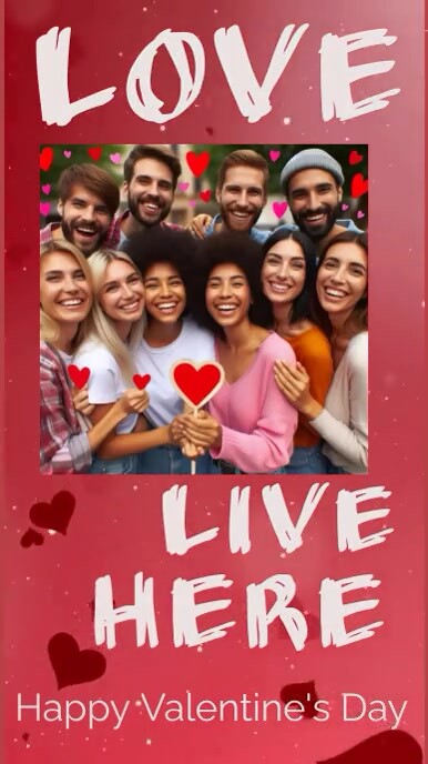 Happy Valentine's Day video Template | PosterMyWall