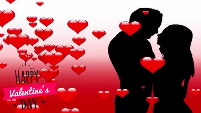 Happy Valentine's day video illustration Template | PosterMyWall