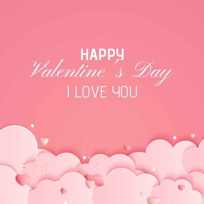 Happy valentine's day wishes post Template | PosterMyWall