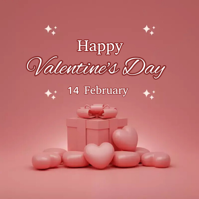 Happy valentine's templates Instagram post | PosterMyWall