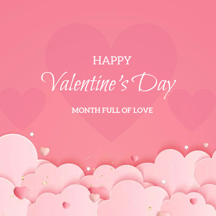 Plantilla de Happy Valentine Day Instagram Post | PosterMyWall
