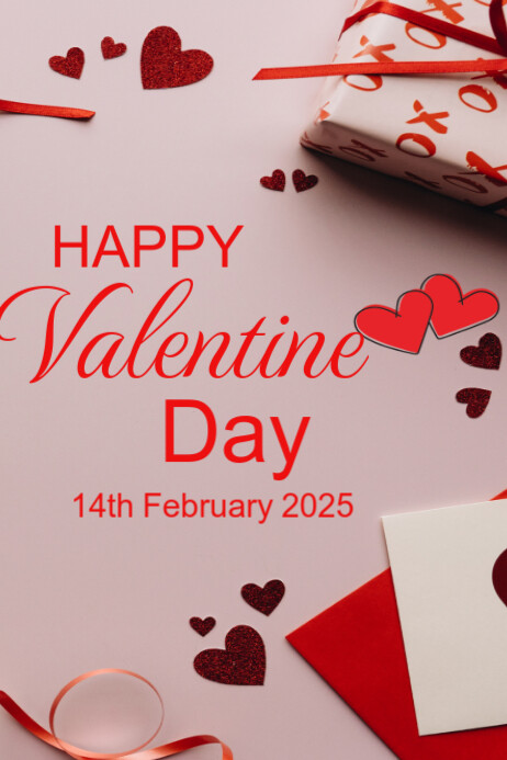 Happy valentine day new template 2025 | PosterMyWall