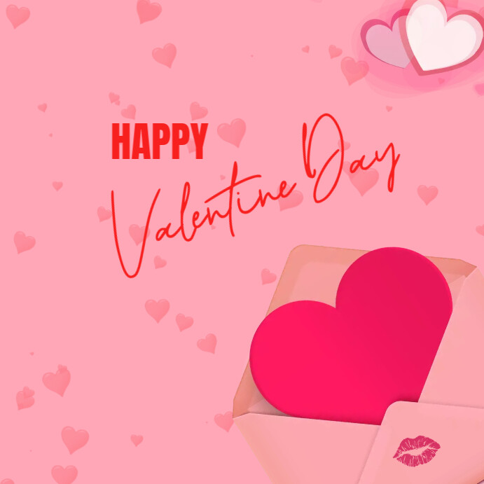 Copy of Happy Valentine Day Post Instagram | PosterMyWall