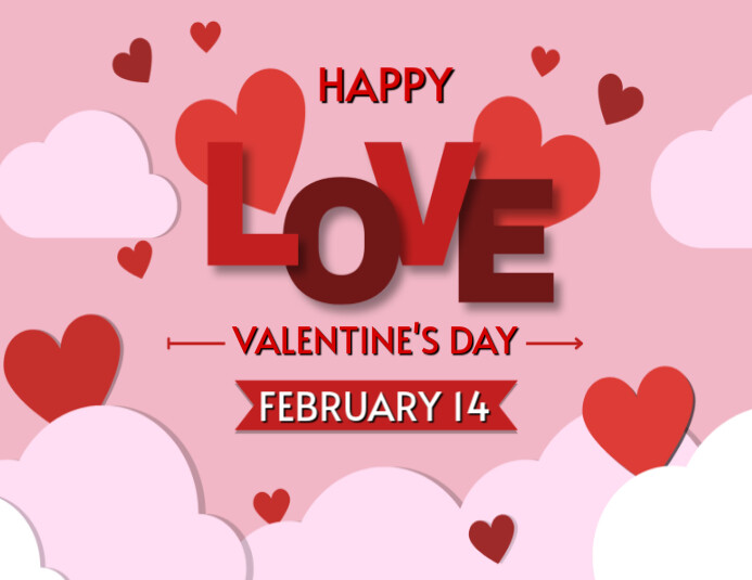 Copy of Happy Valentine Day template 2025 | PosterMyWall