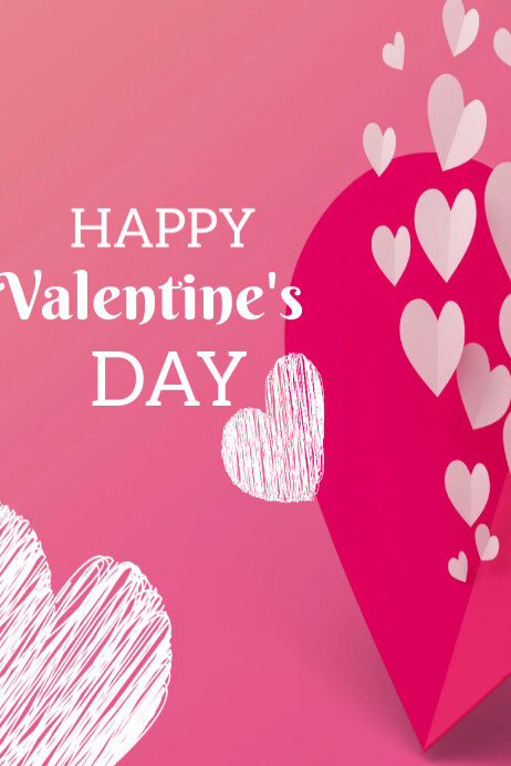 Happy Valentine day Template 2025 | PosterMyWall