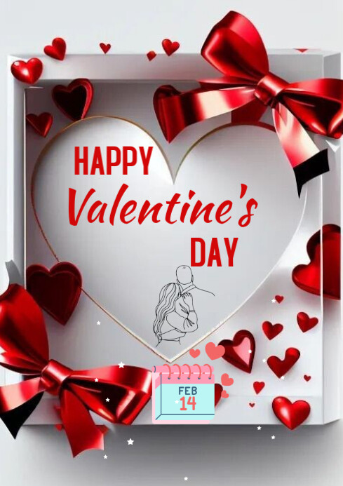 Copy of Happy Valentine Day template 2025 | PosterMyWall