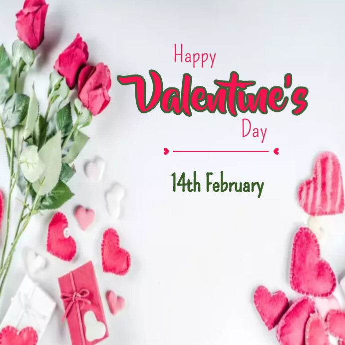happy valentines day,valentine day post Template | PosterMyWall