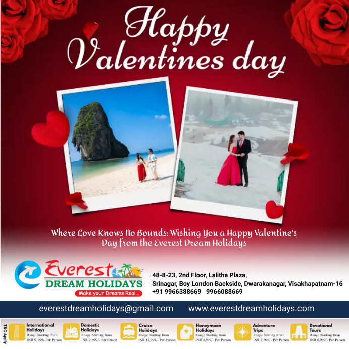 Copy of Happy Valentines day | PosterMyWall