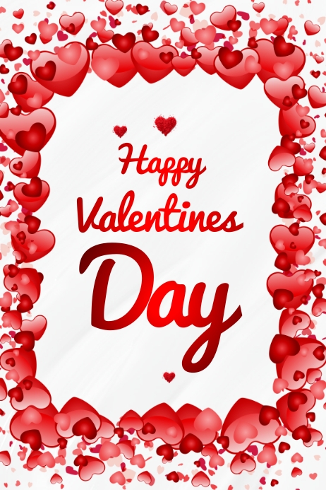 HAPPY VALENTINES DAY FLYER Template | PosterMyWall