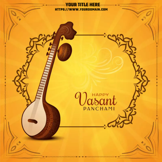 Happy vasant panchami (1) Template | PosterMyWall