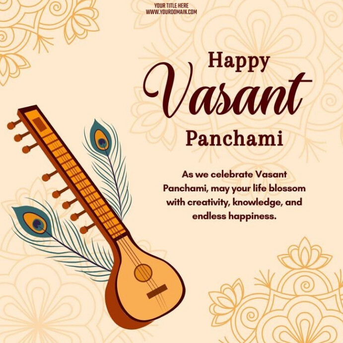 Happy Vasant Panchami Template | PosterMyWall