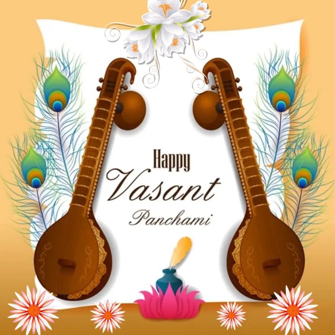 Happy Vasant Panchami Poster Template | PosterMyWall