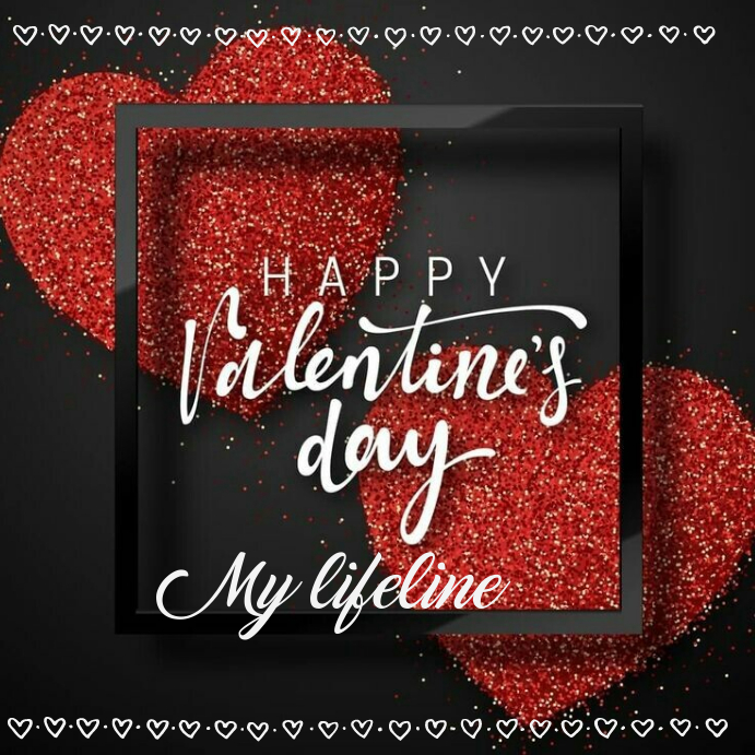 Happy velantine day instagram post Template | PosterMyWall