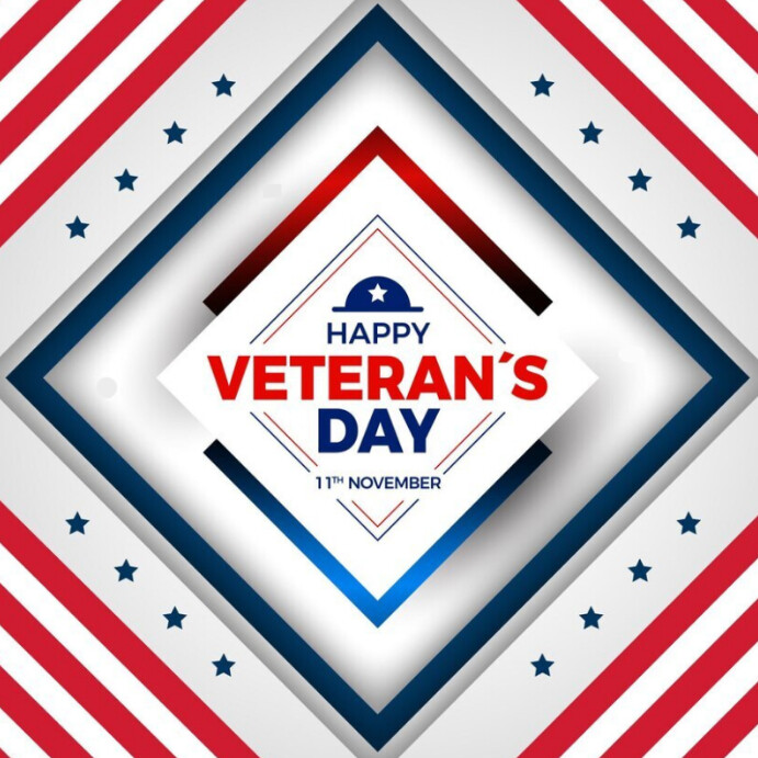 happy veterans day Template | PosterMyWall