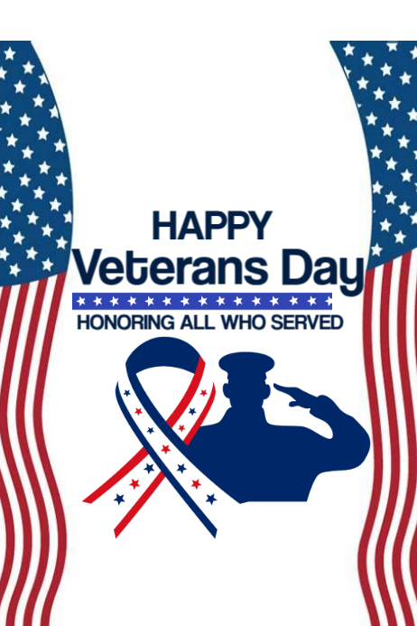 Happy veterans day template | PosterMyWall