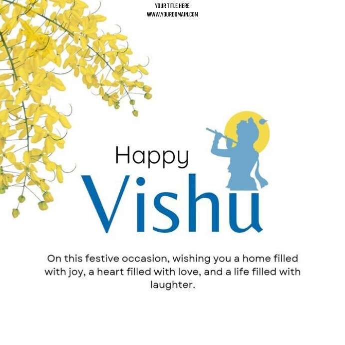 Happy Vishu Template | PosterMyWall