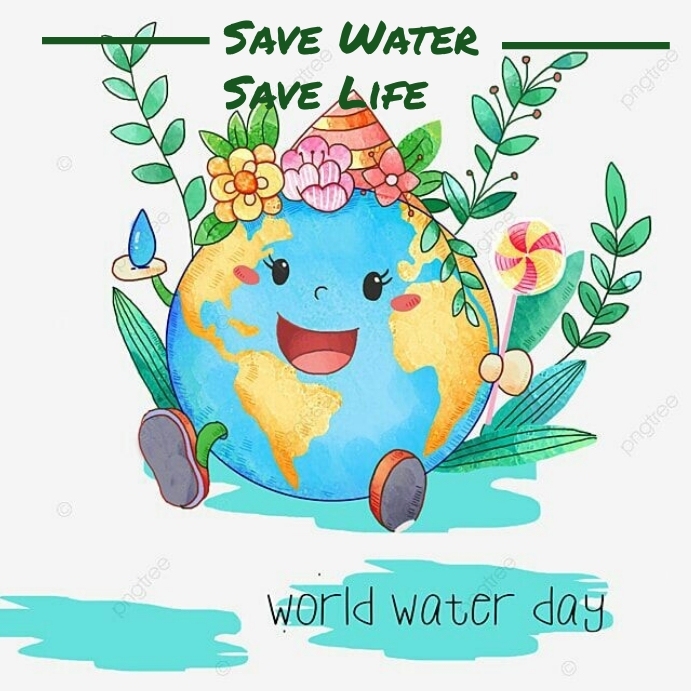 Happy water day instagram post Template | PosterMyWall