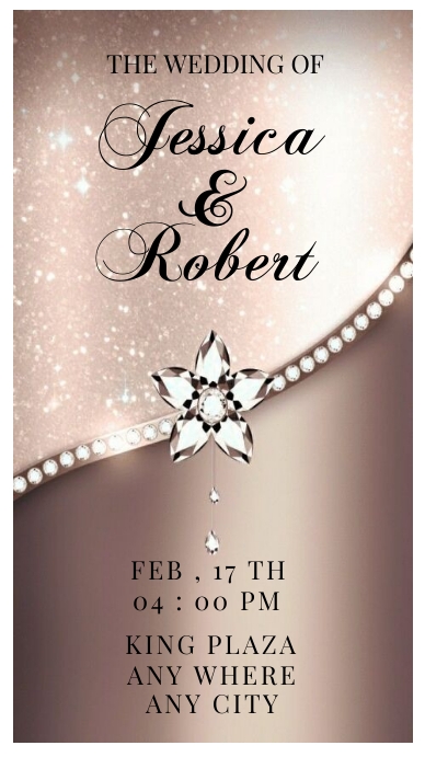 Happy Wedding Template | PosterMyWall
