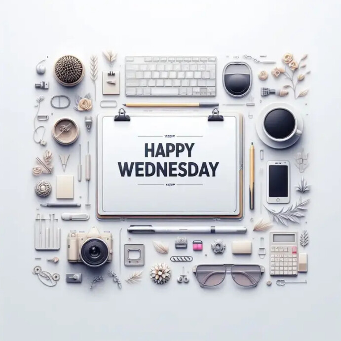Copy of Happy Wednesday | PosterMyWall