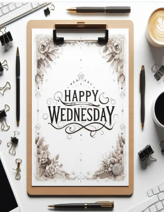 Plantilla de Happy Wednesday | PosterMyWall