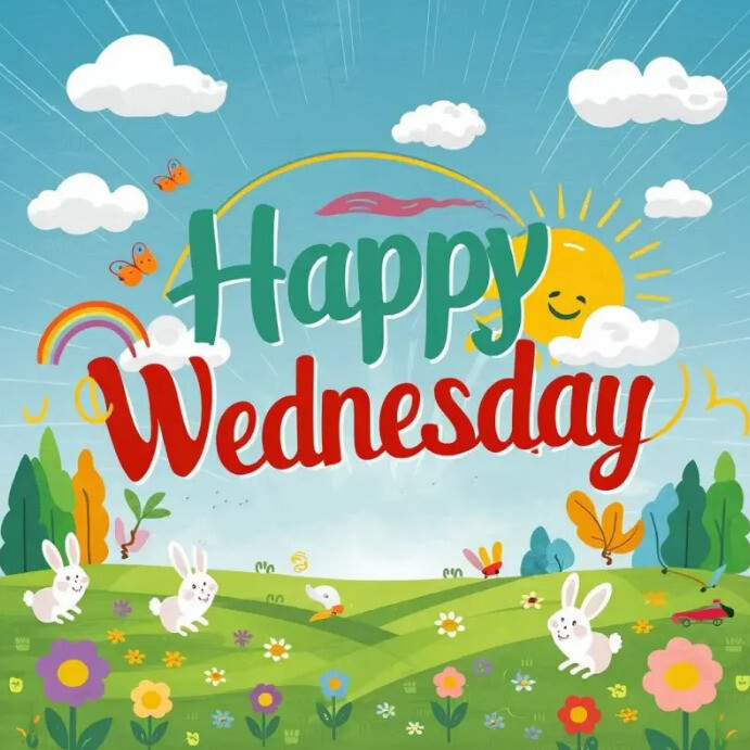 Happy Wednesday Instagram reel Template | PosterMyWall