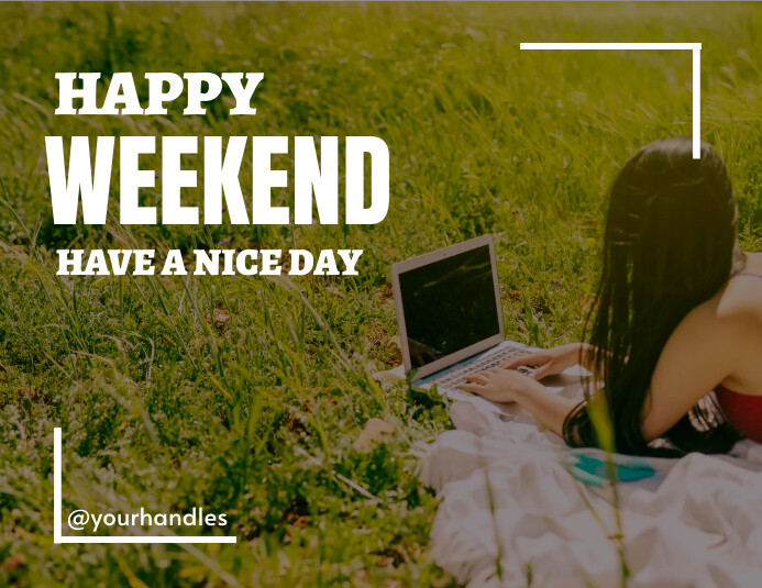 Happy weekend Template | PosterMyWall