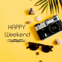 hello weekend Template | PosterMyWall