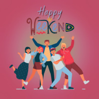 Happy weekend Template | PosterMyWall
