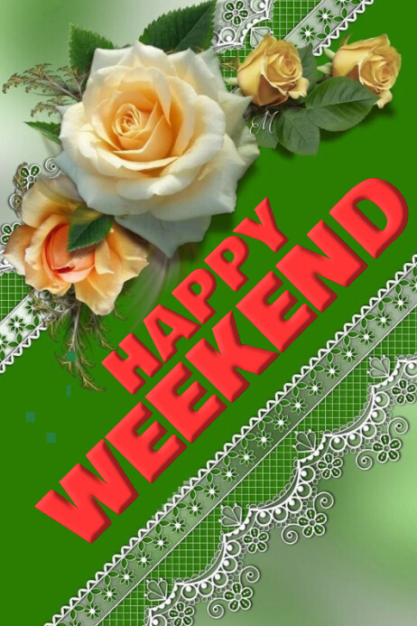 Happy weekend Template | PosterMyWall